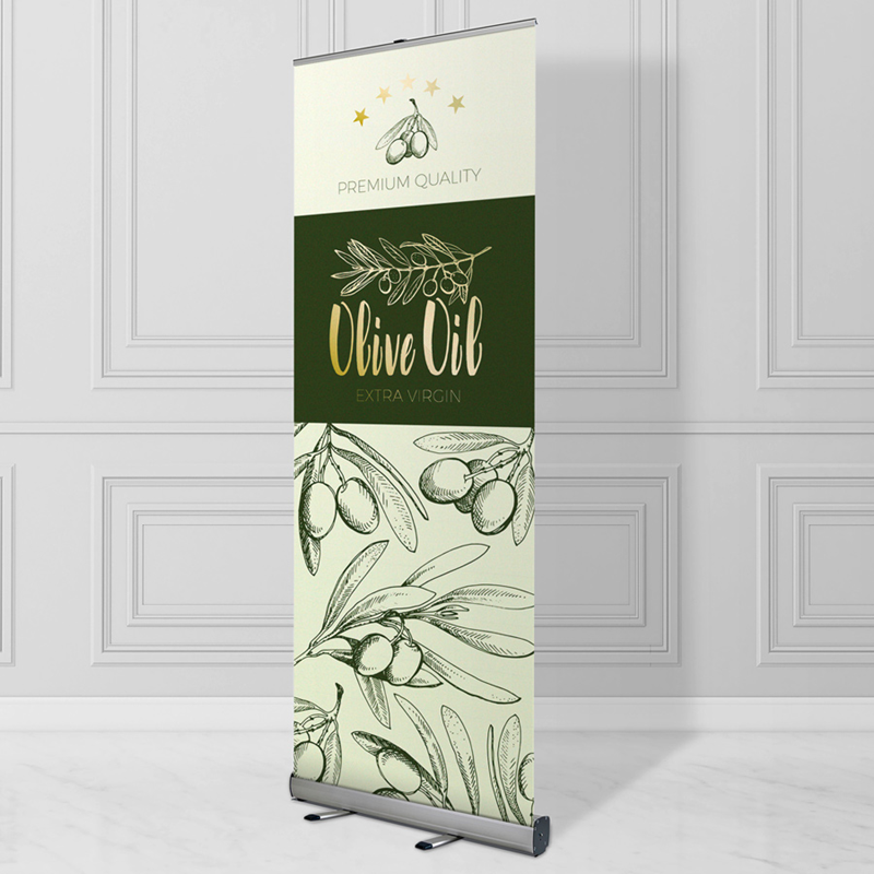 Roll up publicitario Premium 85x200cm | Entrega 48h